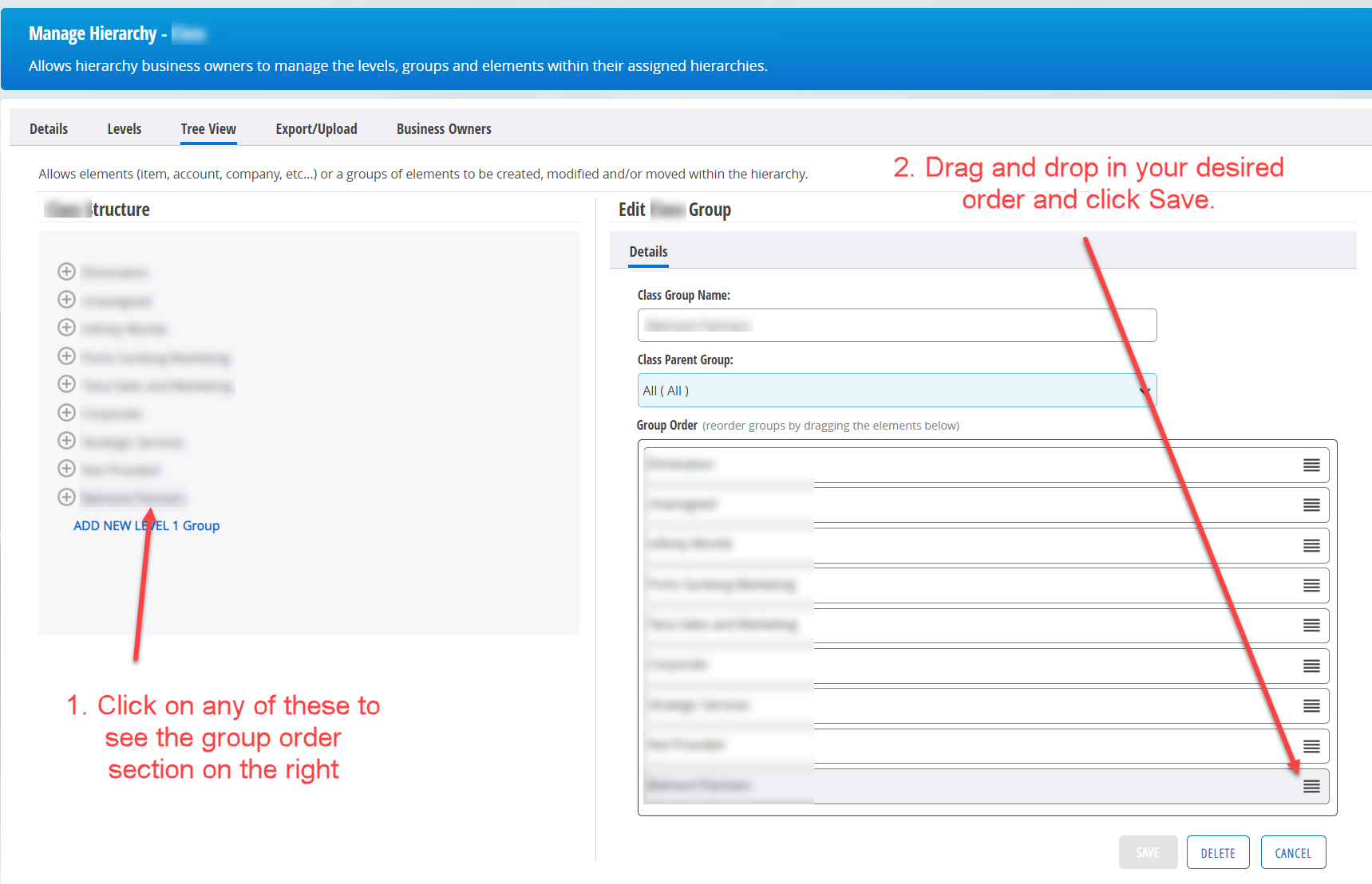 How to sort hierarchies in Catalyst? – EBM Software