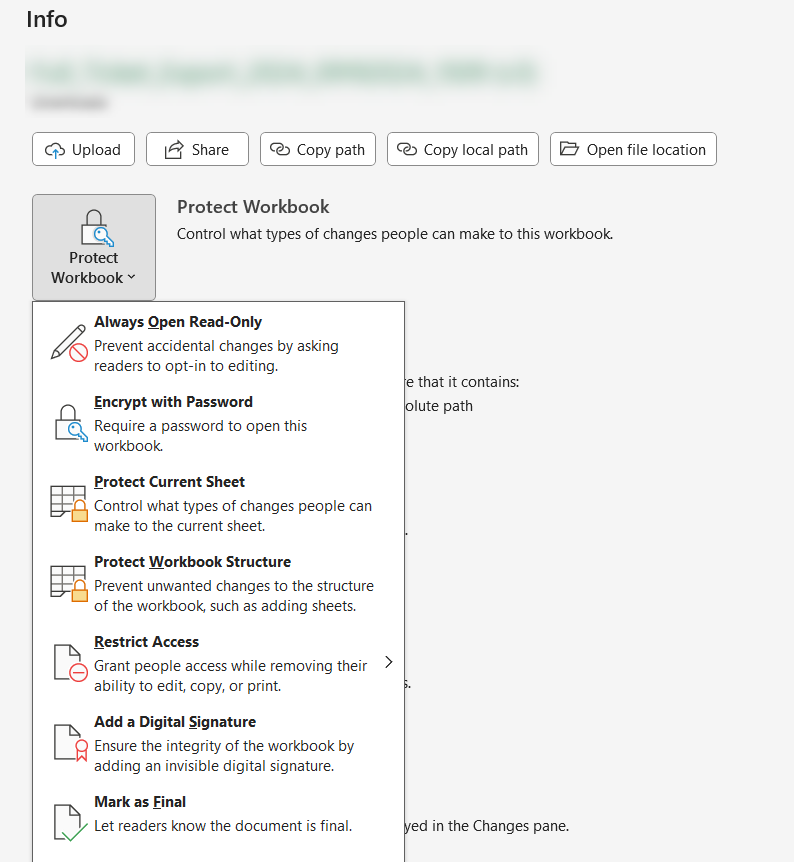 Why We Dont Support Password Protection In Excel Files Ebm Software